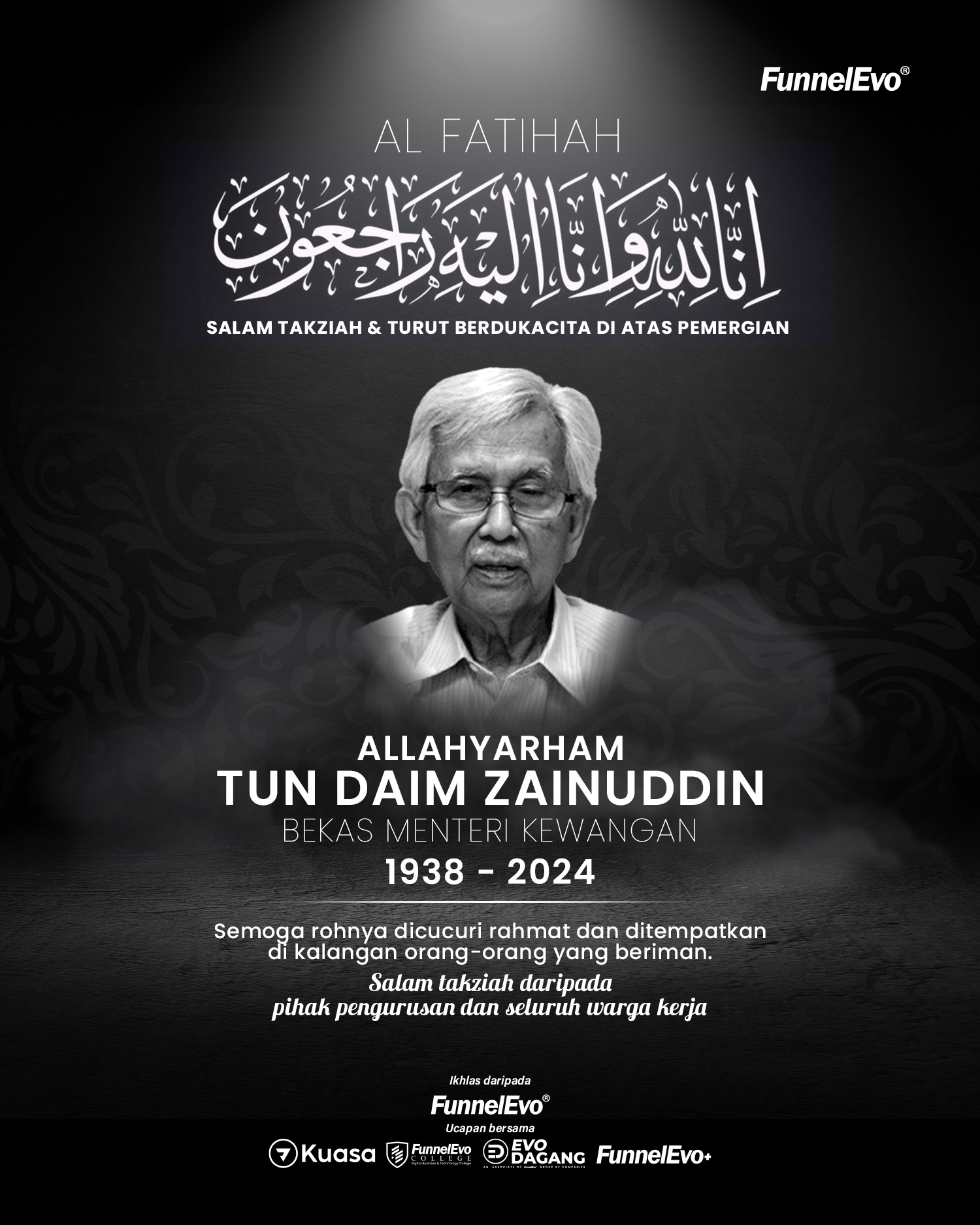 7 sumbangan Tun Daim Zainuddin kepada Malaysia! – FunnelEvo Group